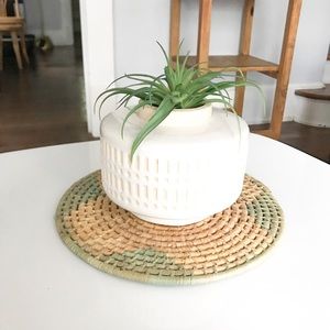 Accents | Straw Pot Holder | Poshmark
